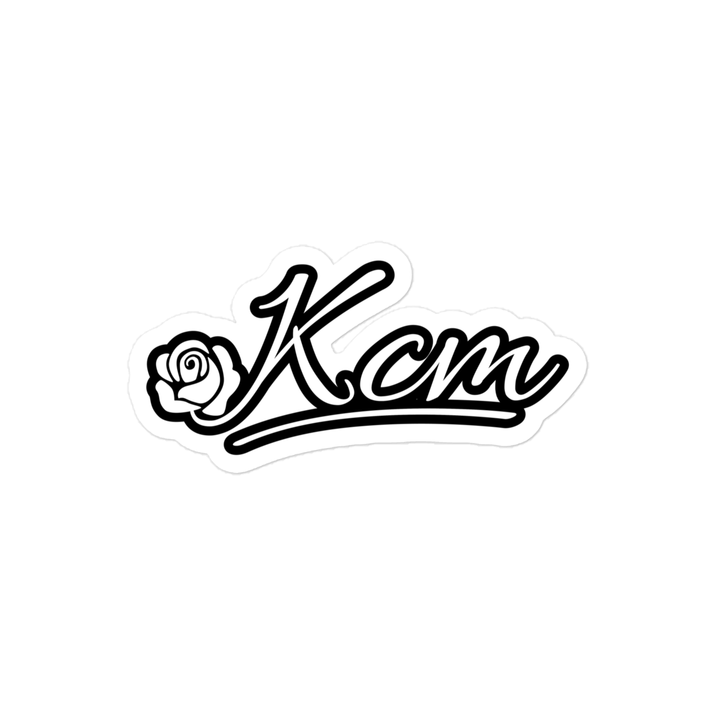 KCM Logo Decal Sticker - KCM Productions